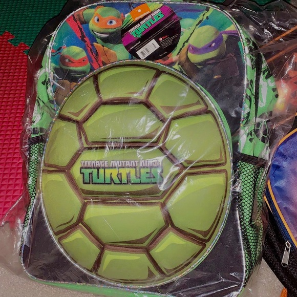 Bags | Ninja Turtle Shield Full Size Shell Backpack | Poshmark